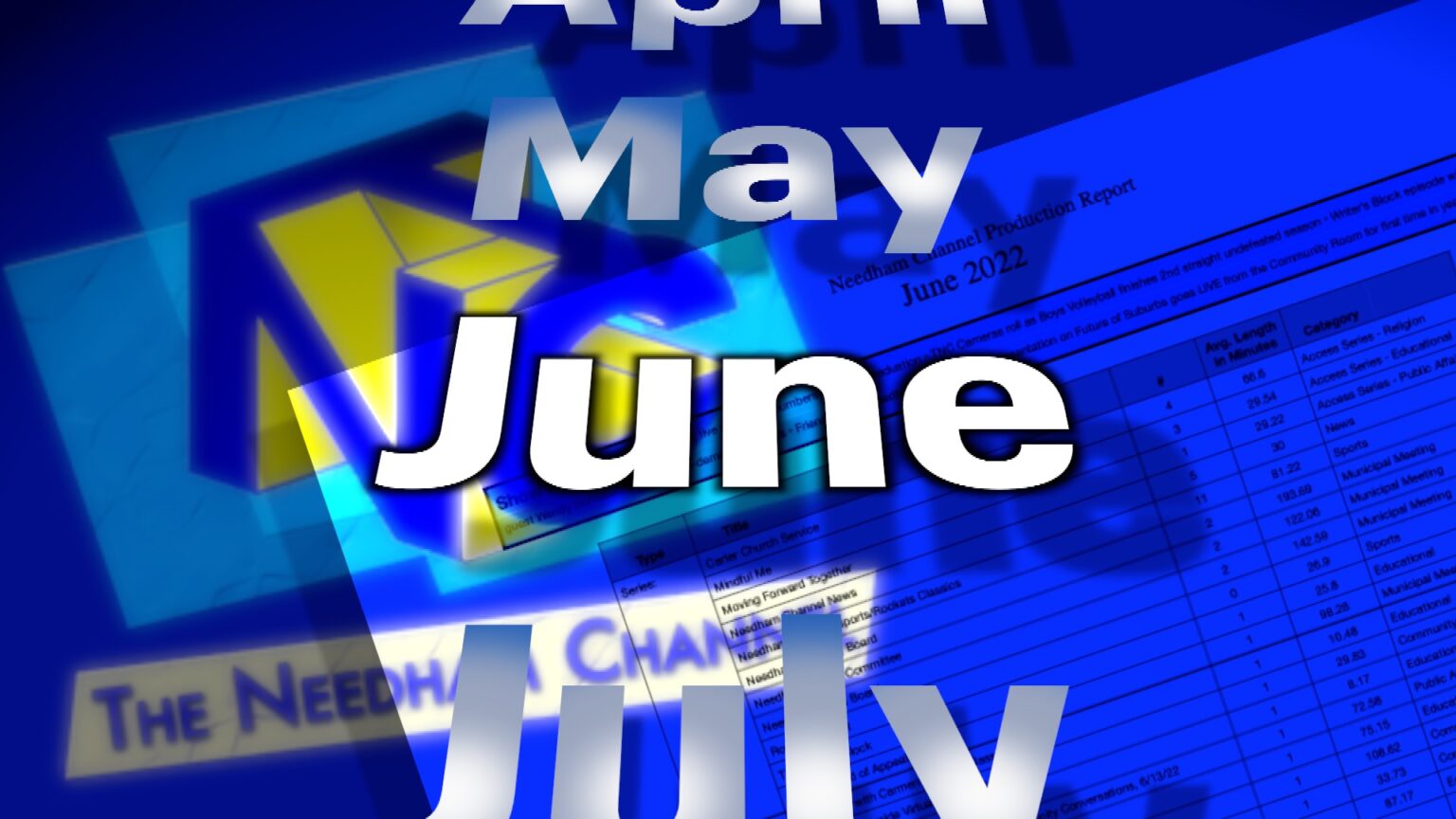 The Needham Channel – Your Town…Your Neighbors…Your Television!